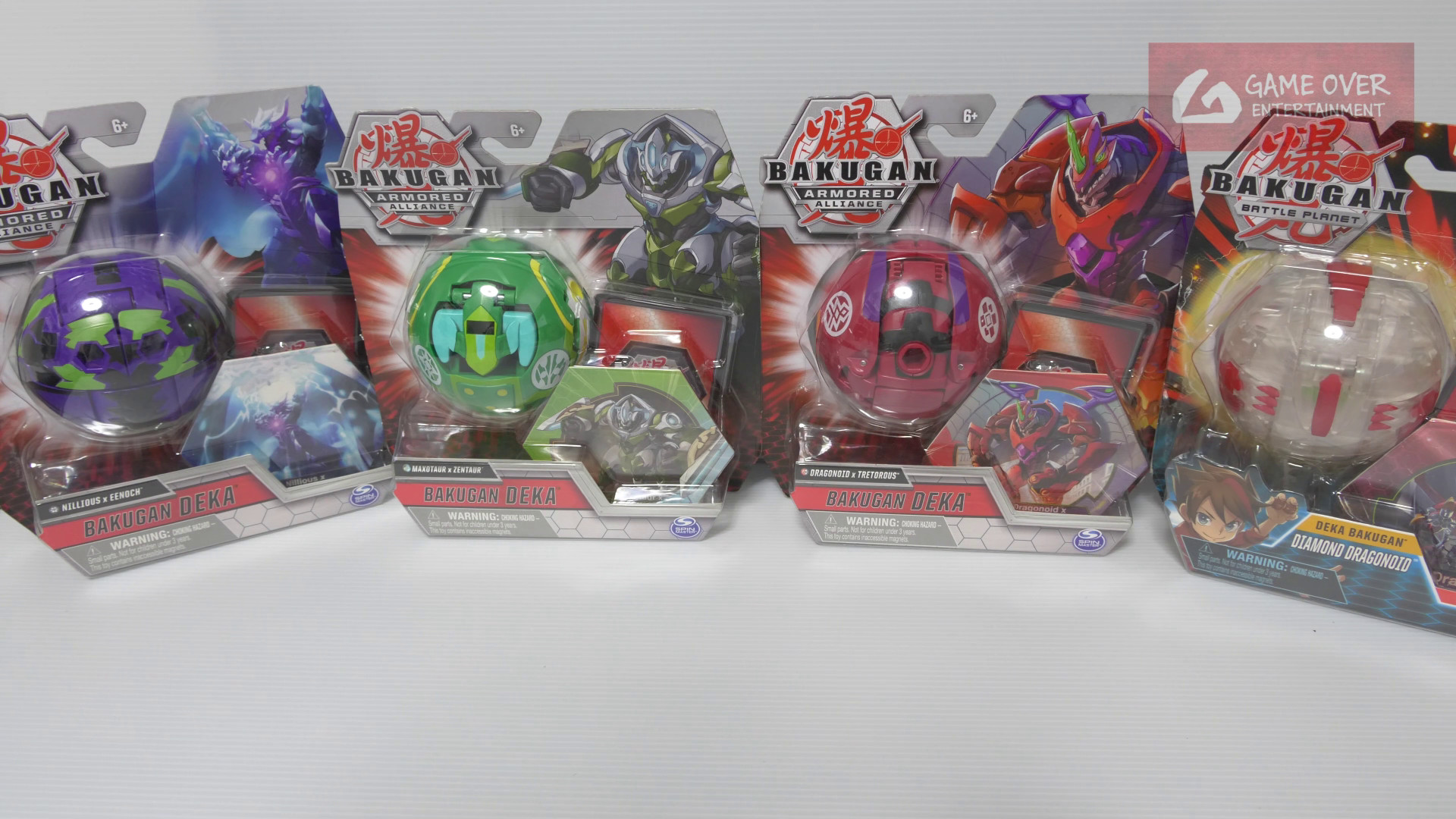 BAKUGAN UNBOX: DEKA Nillious x Eenoch, Maxotaur x Zentaur, Drago x ...