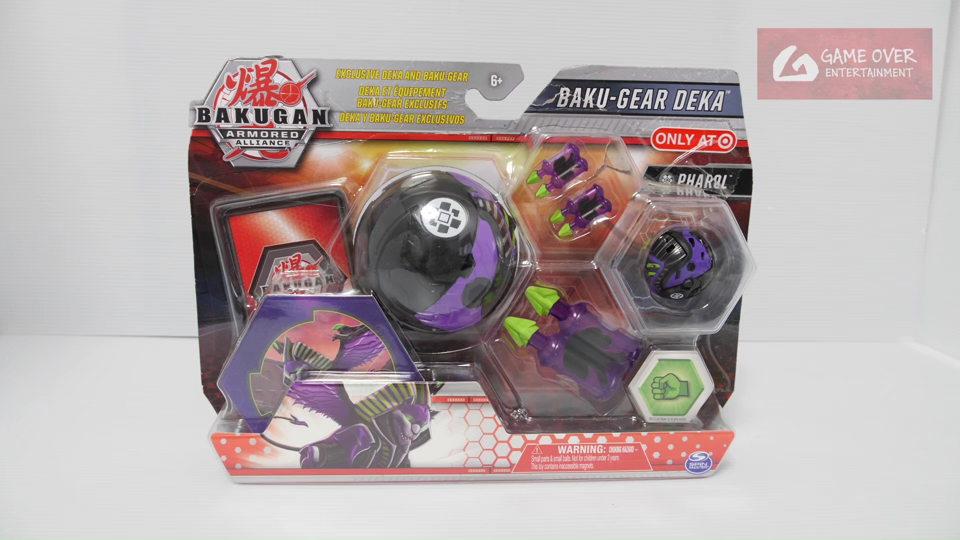 BAKUGAN UNBOX: Armored Alliance DARKUS PHAROL BAKUGAN DEKA BAKU GEAR ...