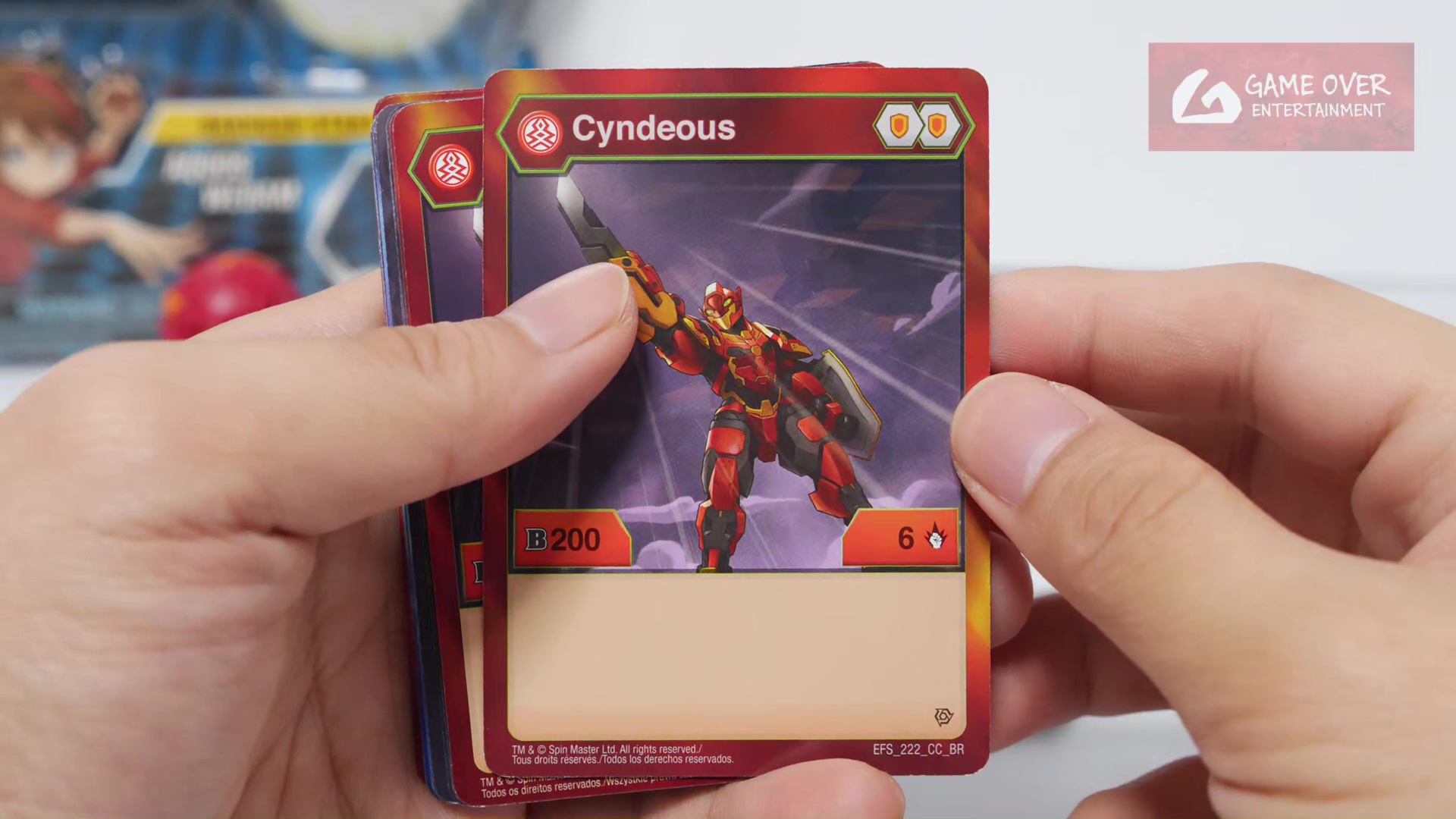 BAKUGAN UNBOX: Battle Planet AQUOS WEBAM Starter Pack (Pyrus Cyndeous ...